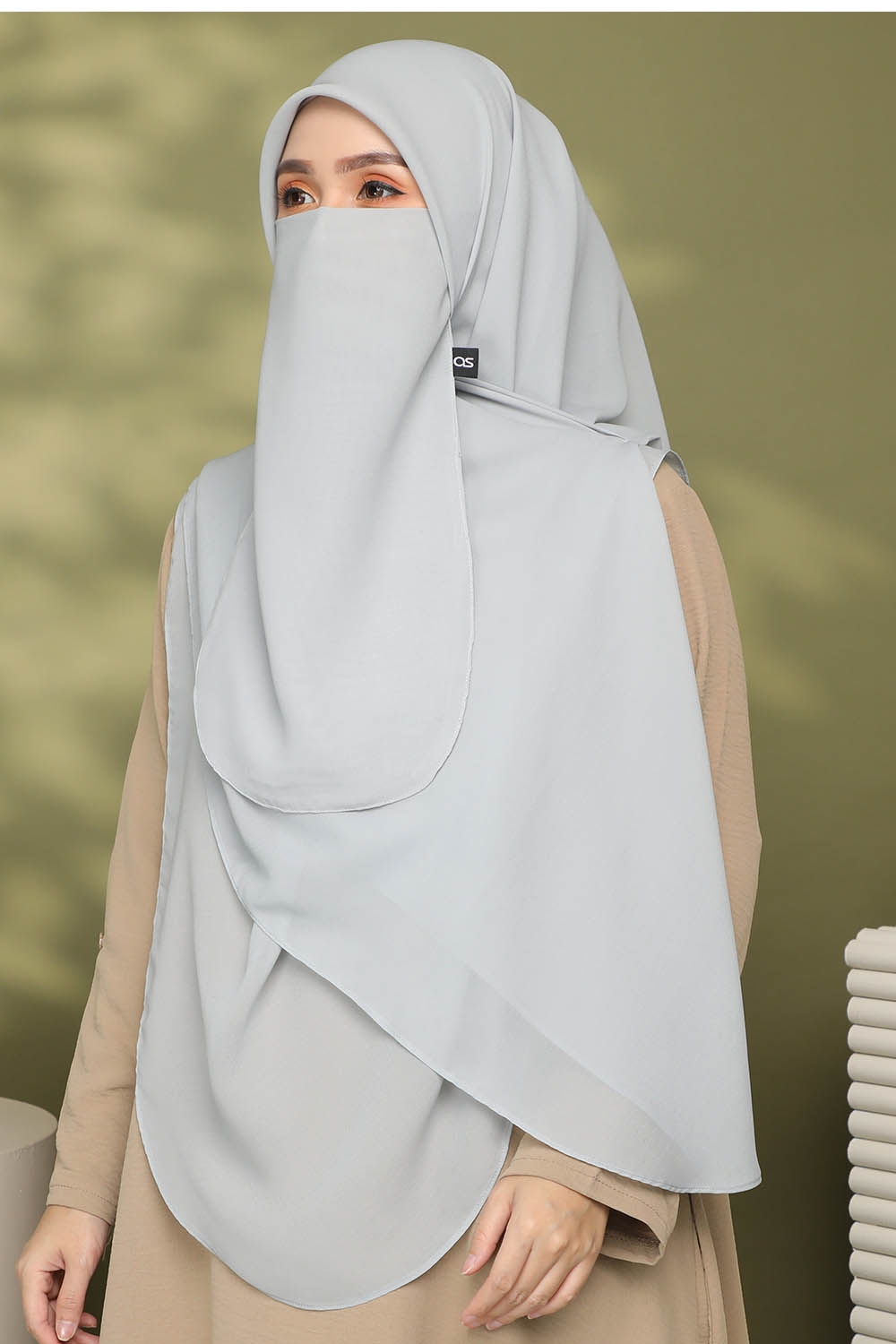 PURDAH AILA - SMOKE GREY