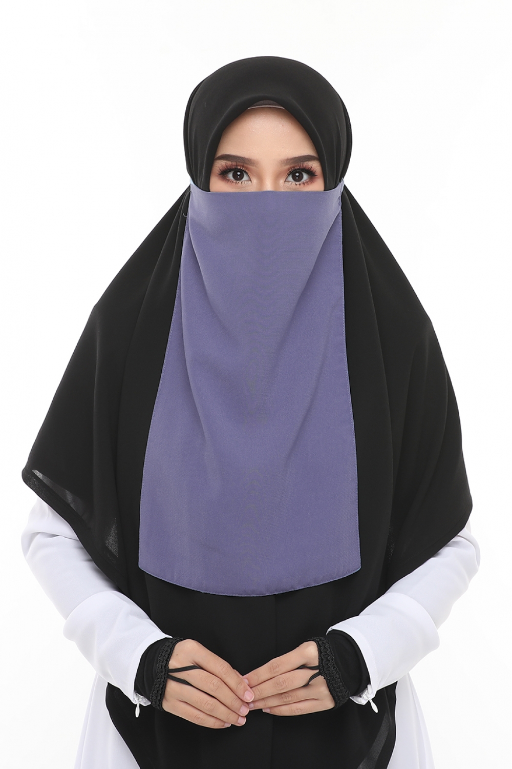 Purdah Hawwa - Indigo
